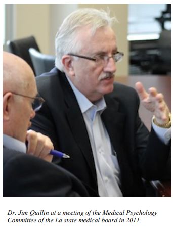 Dr. Jim Quillin Dies May 25 - The Psychology Times