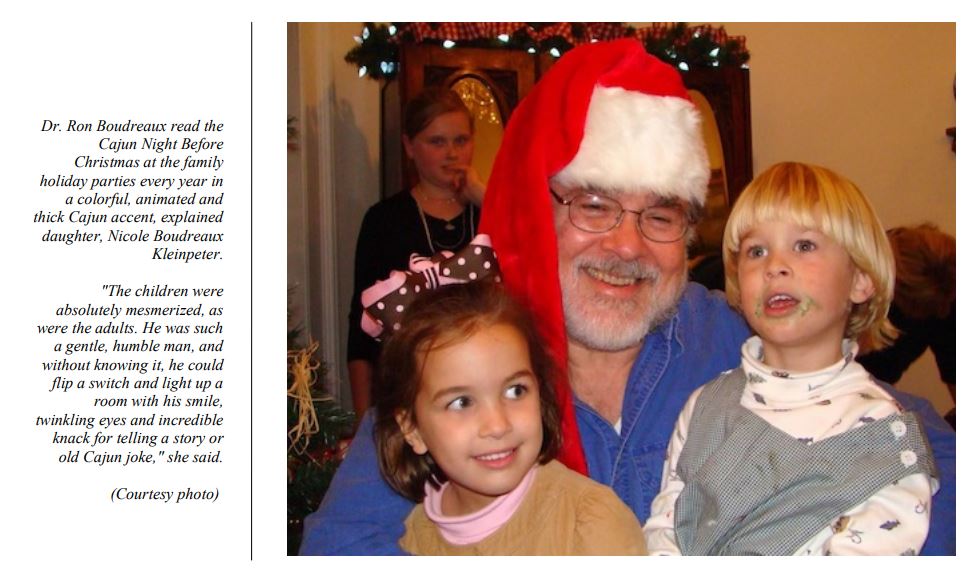 Ψ We Remember Dr. Ron Boudreaux - The Psychology Times